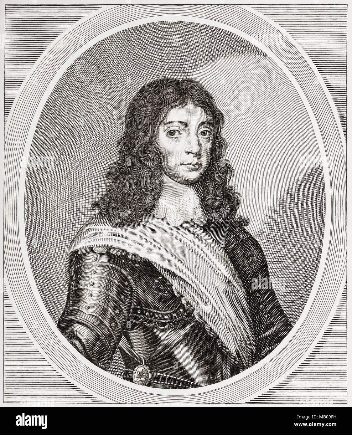 The future King Charles II of England when Prince of Wales, 1630 - 1685 ...