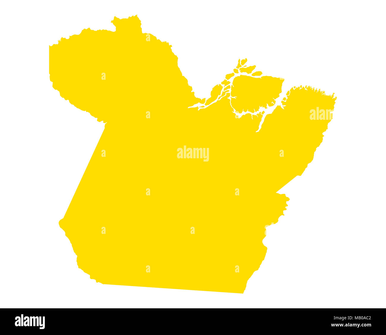 Map of Para Stock Photo - Alamy
