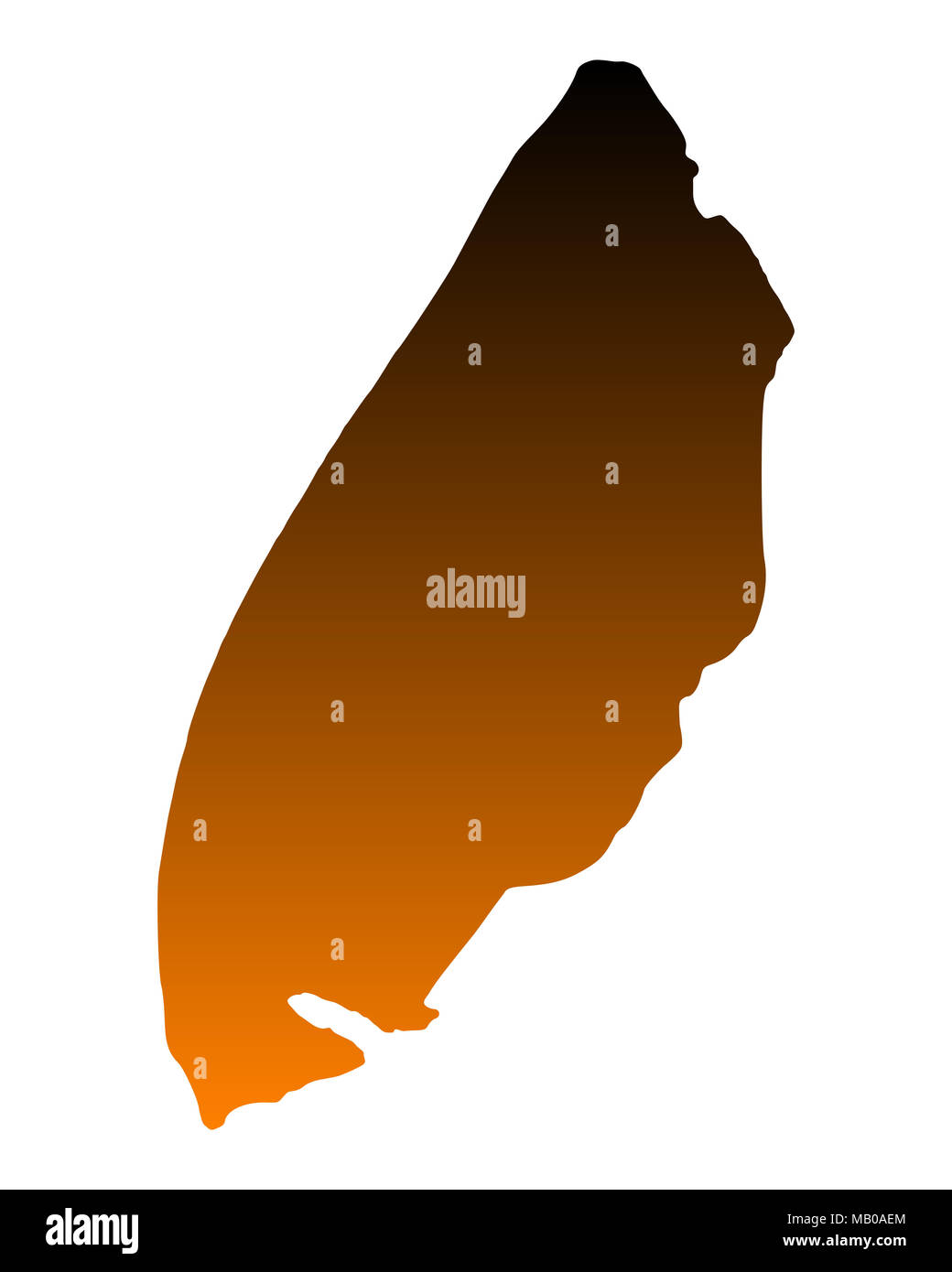 Map of Texel Stock Photo - Alamy