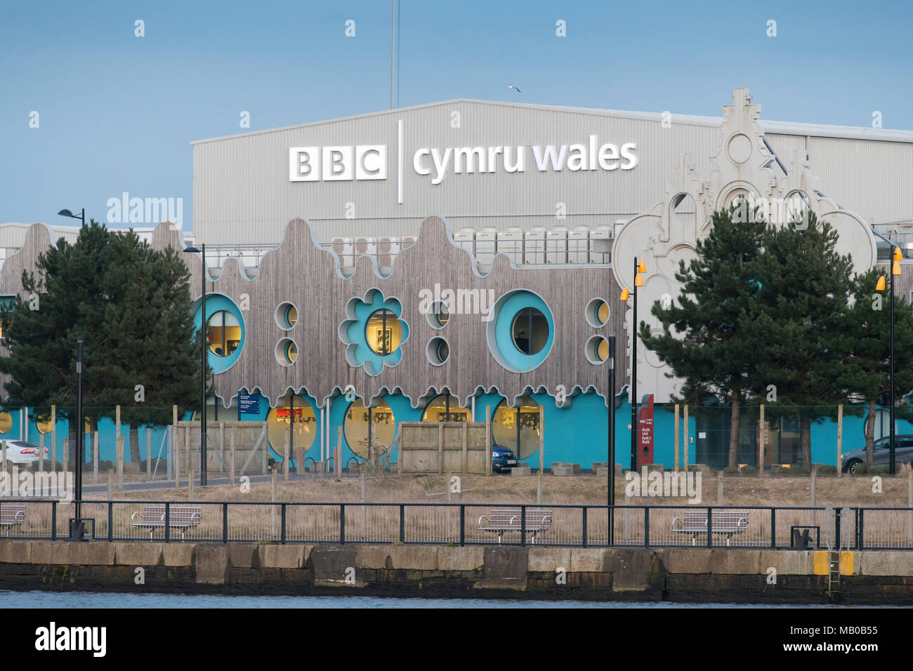 BBC Studios at Roath Lock, Cardiff, Wales, UK Stock Photo - Alamy