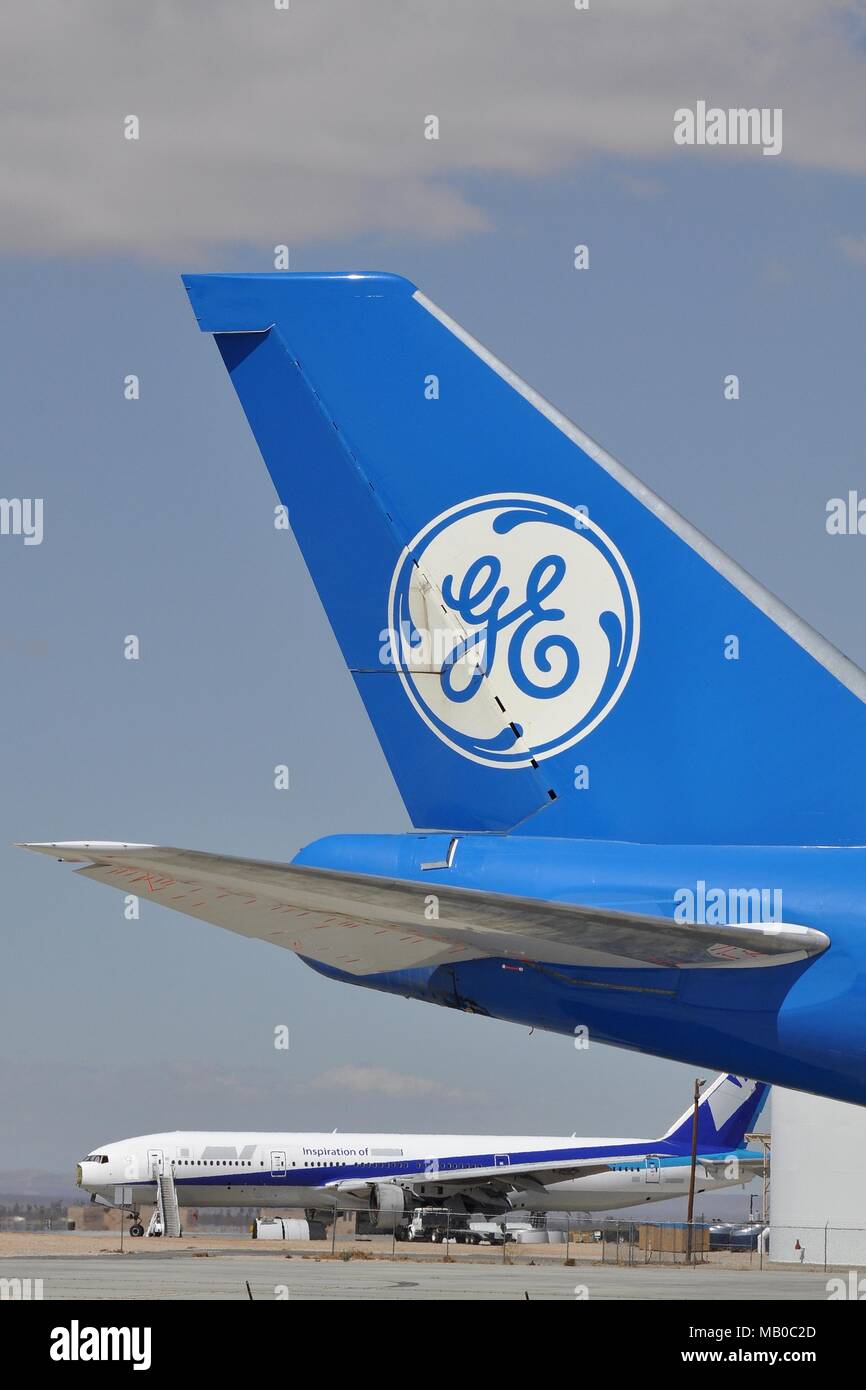 GENERAL ELECTRIC PROPULSION TEST PLATFORM BOEING 747-100 N747GE Stock ...