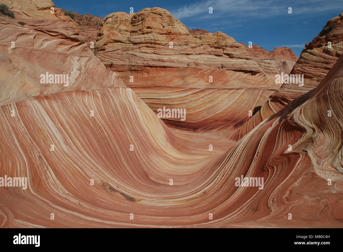 The Wave is a famous landmark known for it’s undulating shape and ...