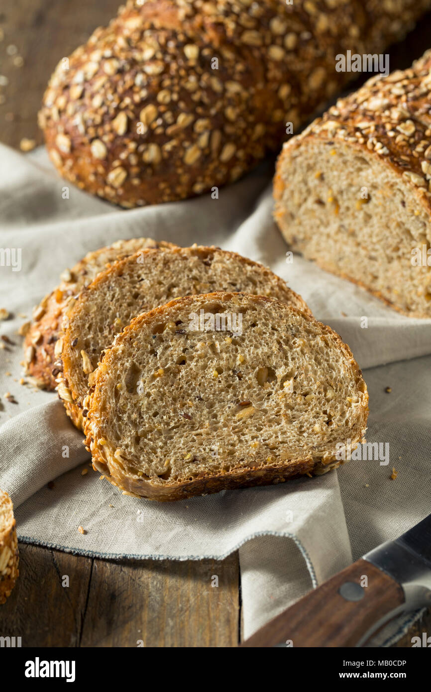 Homemade Whole Wheat Bread Ready to Eat Stock Photo - Alamy