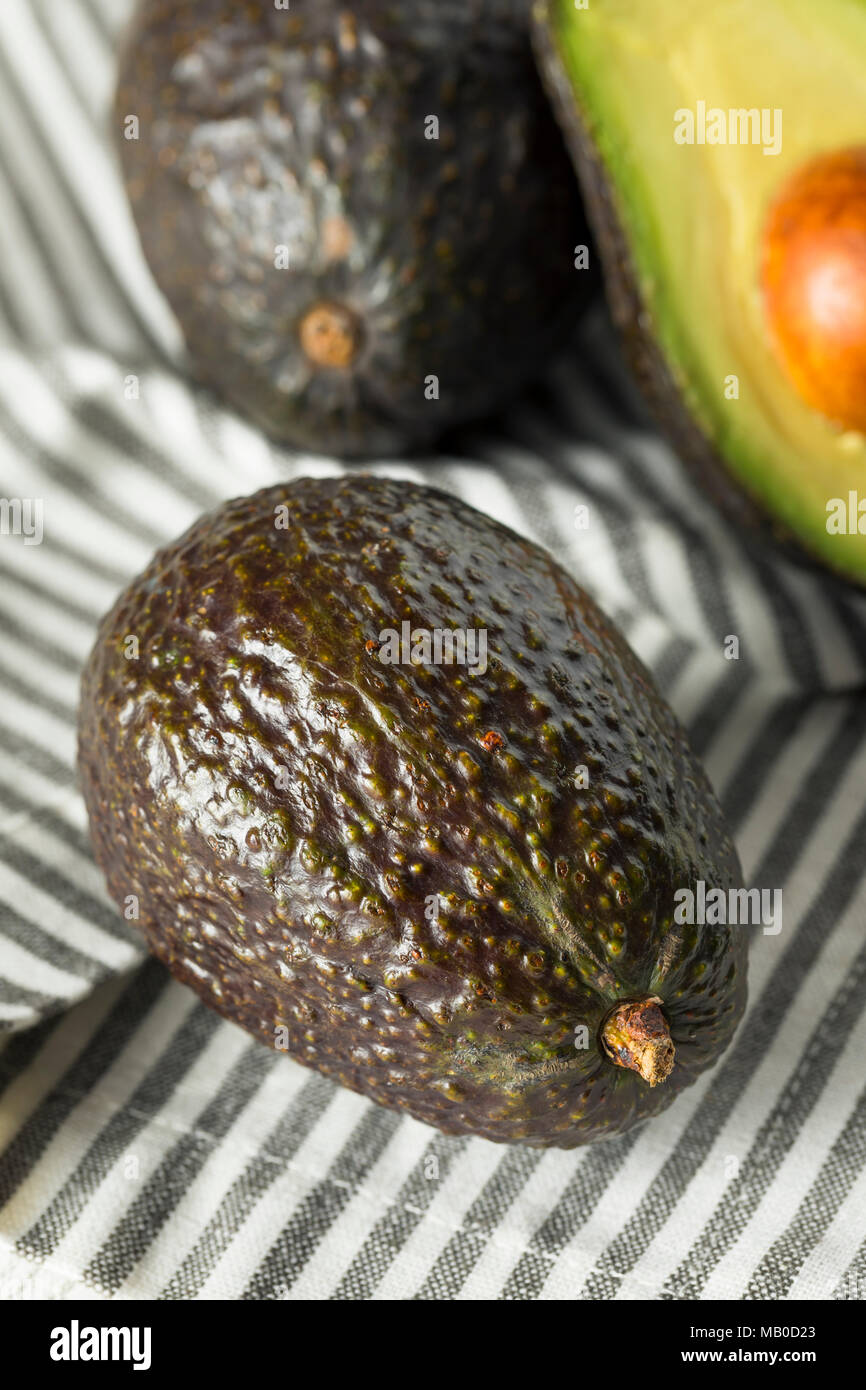 Healthy Organic Green Avocados Ready to Eat Stock Photo - Alamy