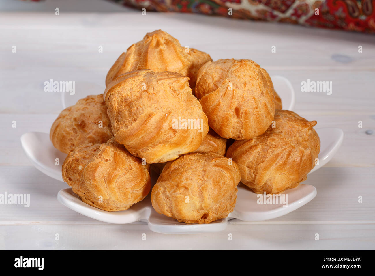 Persian cream puffs hi-res stock photography and images - Alamy