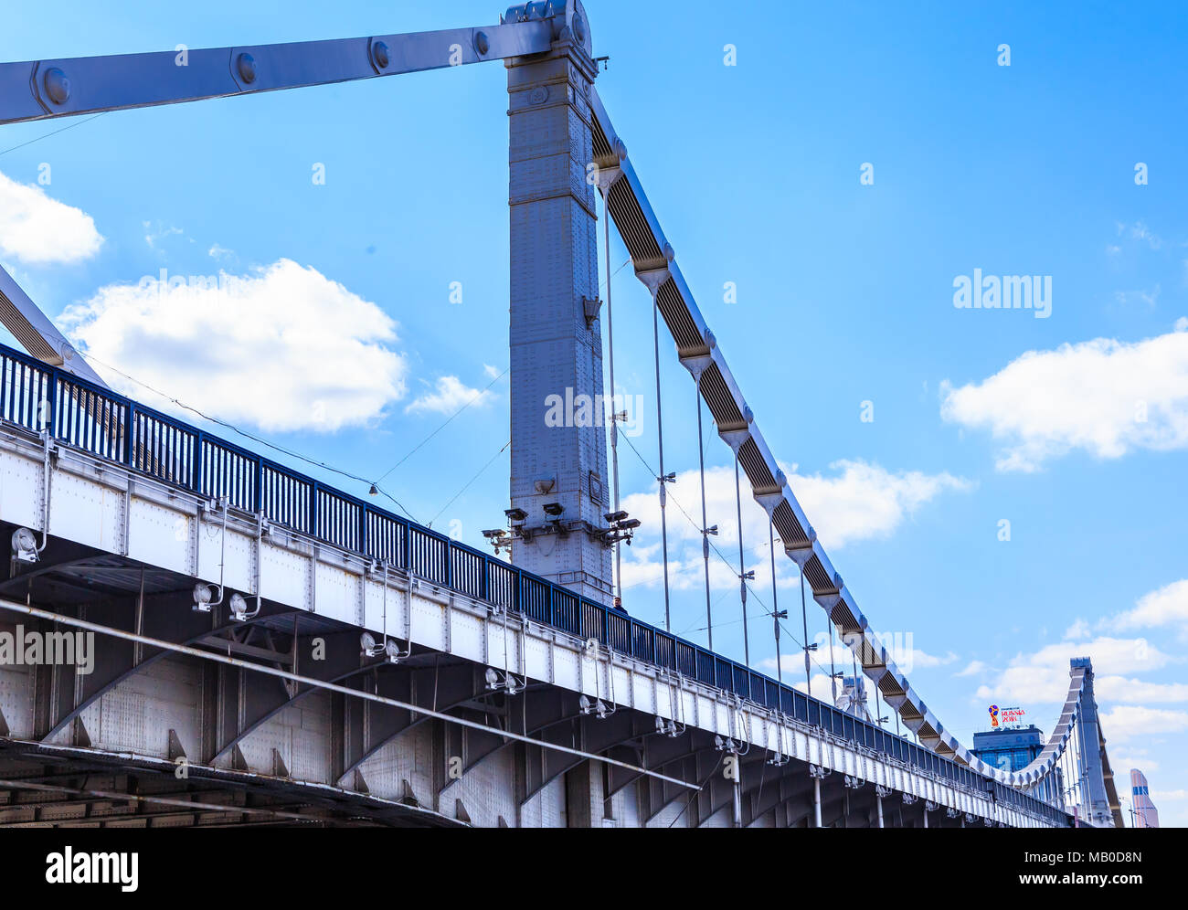 Guyed bridge hi-res stock photography and images - Alamy