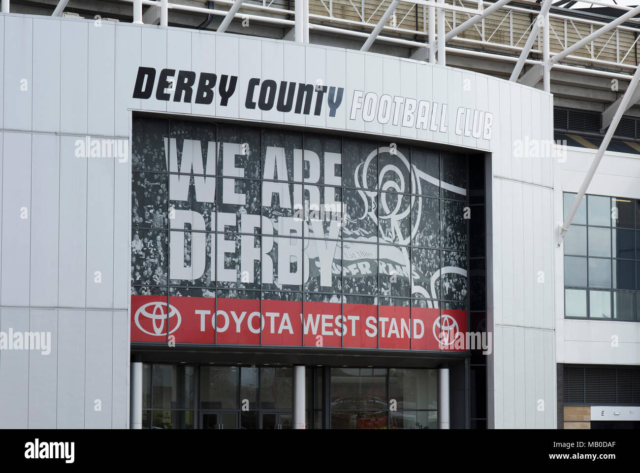 Derby county football logo hi-res stock photography and images - Alamy