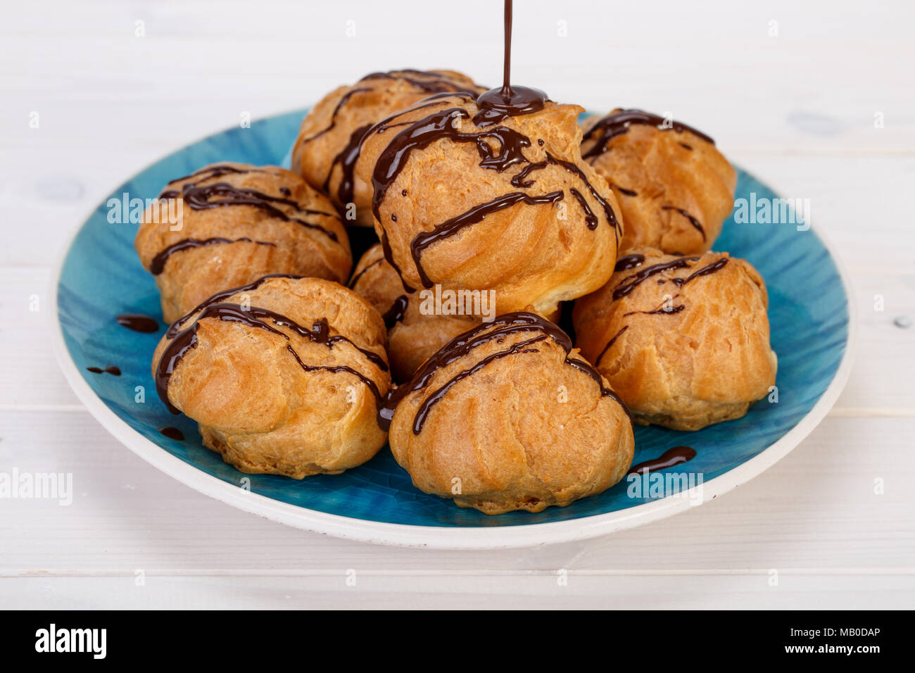 Cream puff blue hi-res stock photography and images - Alamy