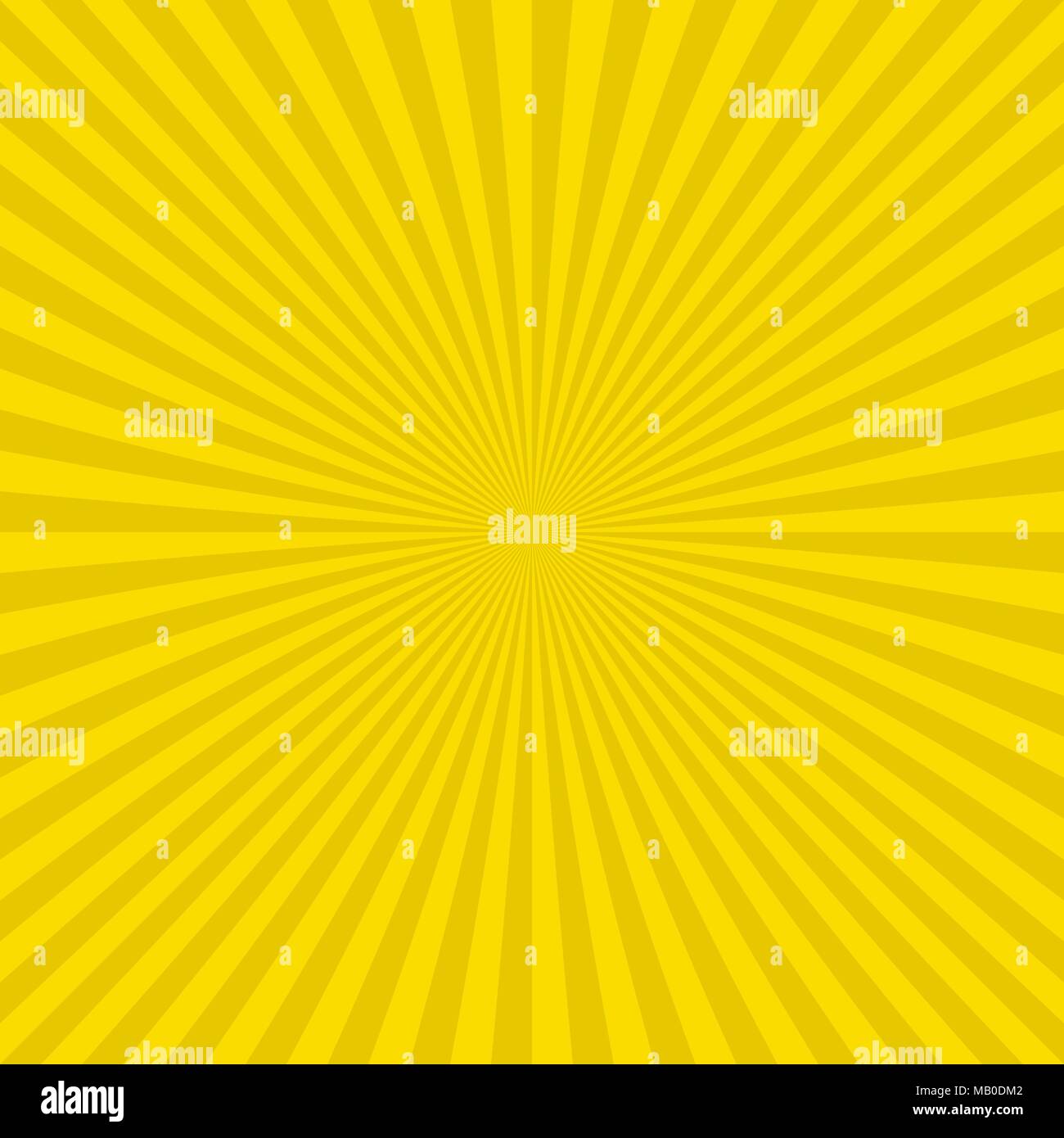 Abstract Sunburst Background From Radial Stripes Stock Vector Image