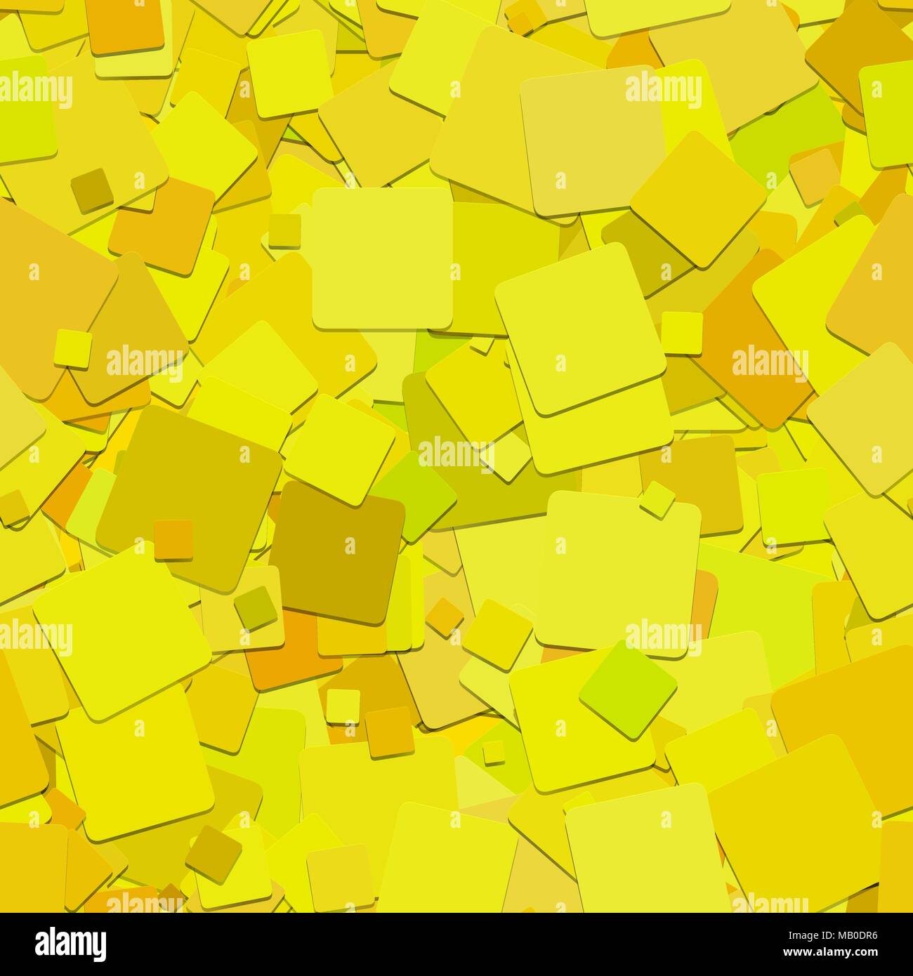 Abstract square pattern background - vector graphic from yellow squares ...