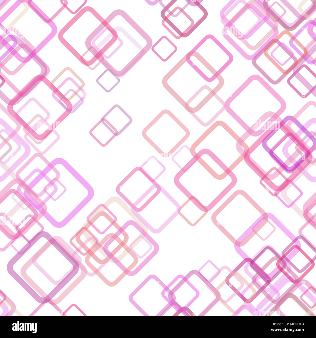 Seamless geometric square pattern background - vector design from random diagonal squares with ...