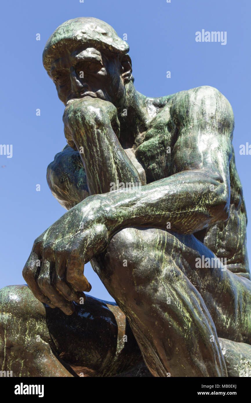 BUENOS AIRES, ARGENTINA - SEPTEMBER 13: The Thinker by Rodin-second ...