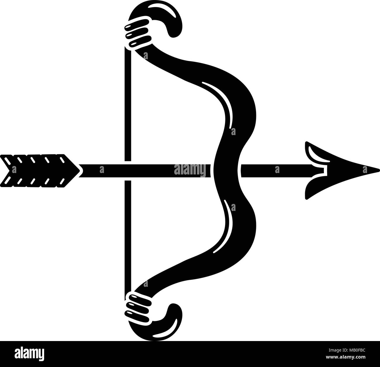 Archery game icon, simple style Stock Vector Image & Art - Alamy