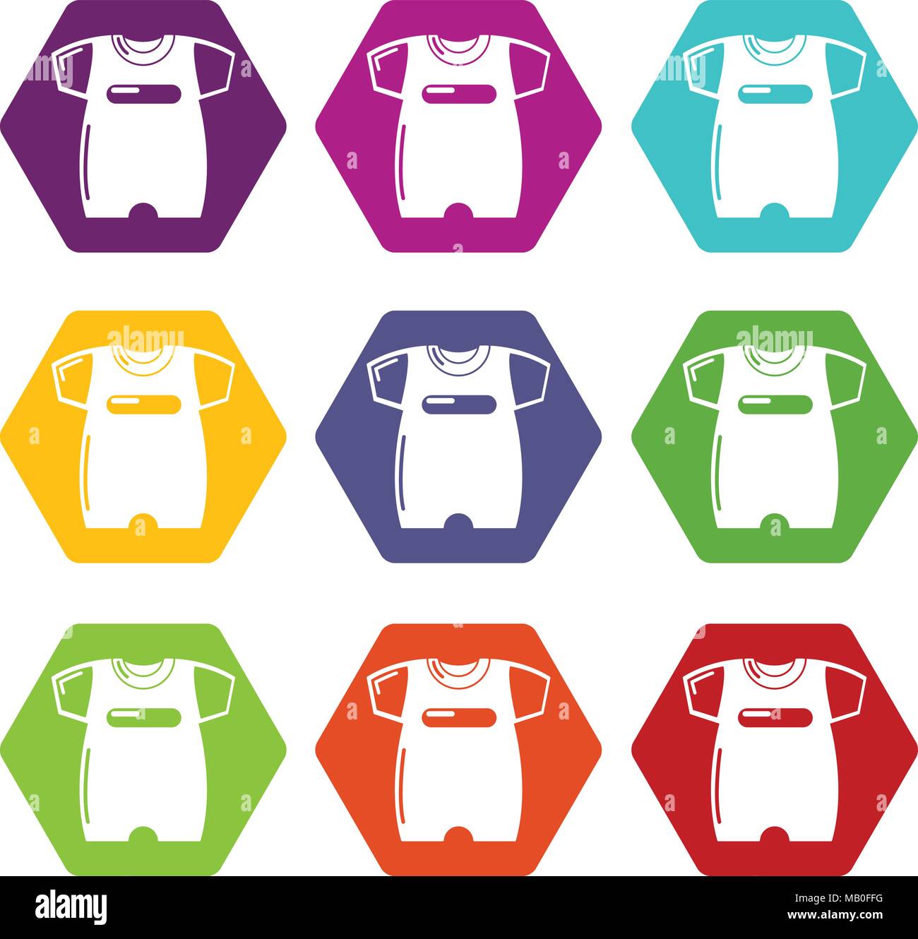 Children slider icons set 9 vector Stock Vector Image & Art - Alamy