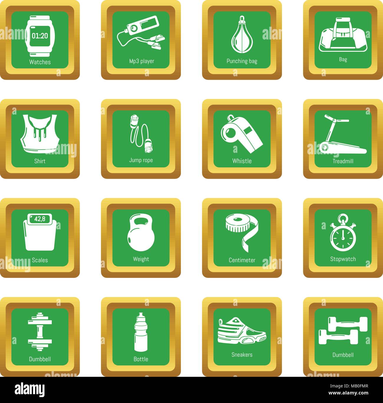 Green punching Stock Vector Images - Alamy