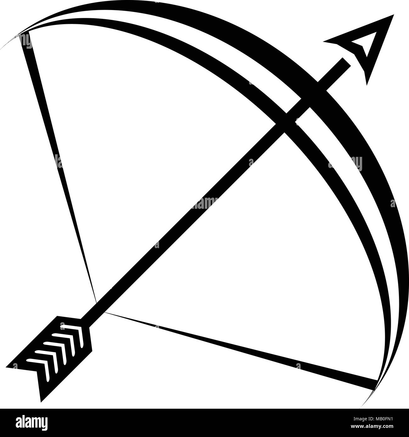 Elf bow icon, simple style Stock Vector Image & Art - Alamy