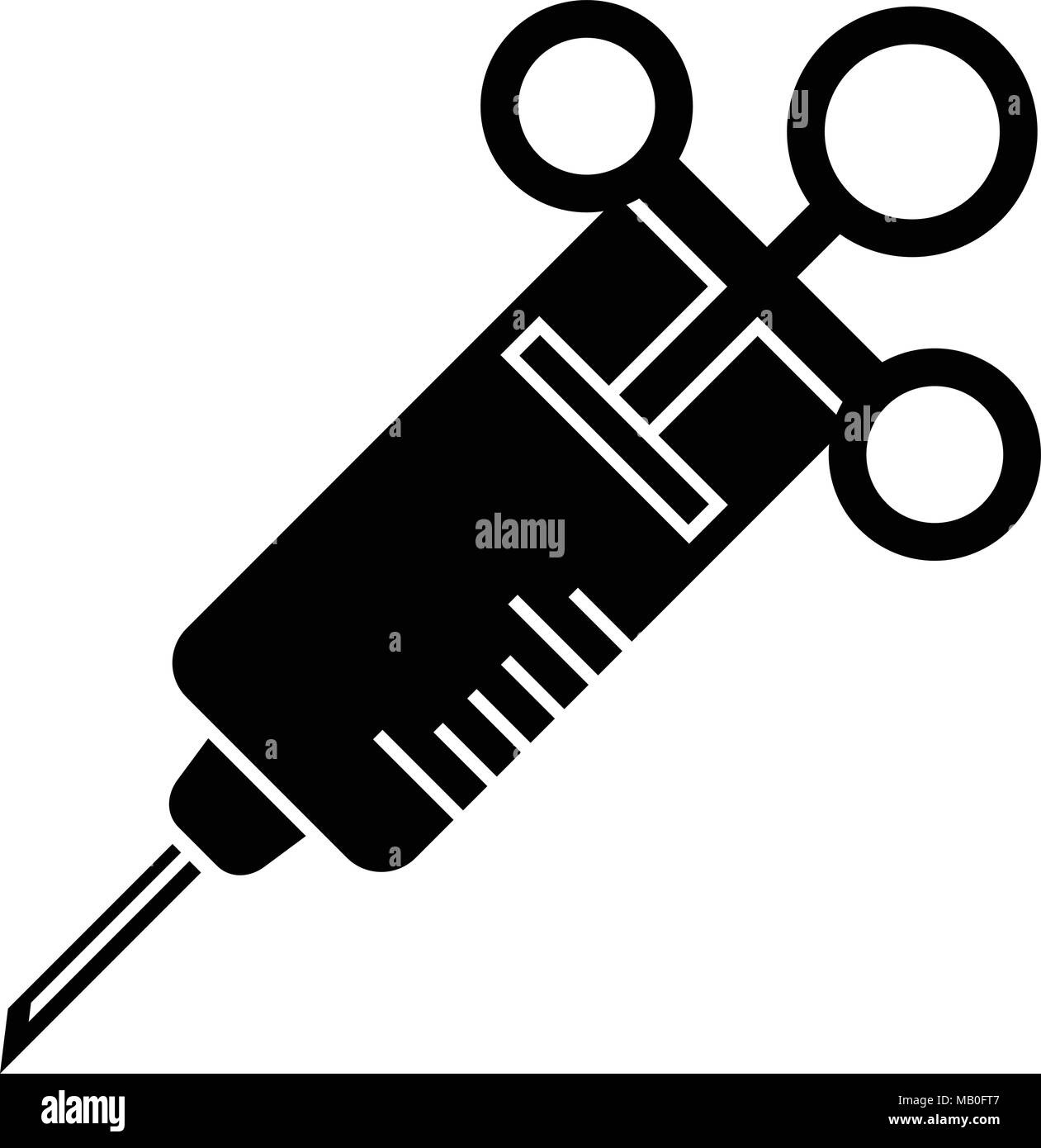 Large syringe icon, simple style Stock Vector Image & Art - Alamy