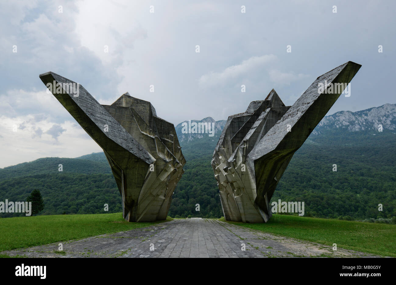 Tjentiste world war ii memorial hi-res stock photography and images - Alamy