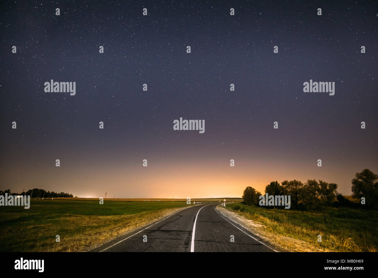 Night Sky City Vs Country