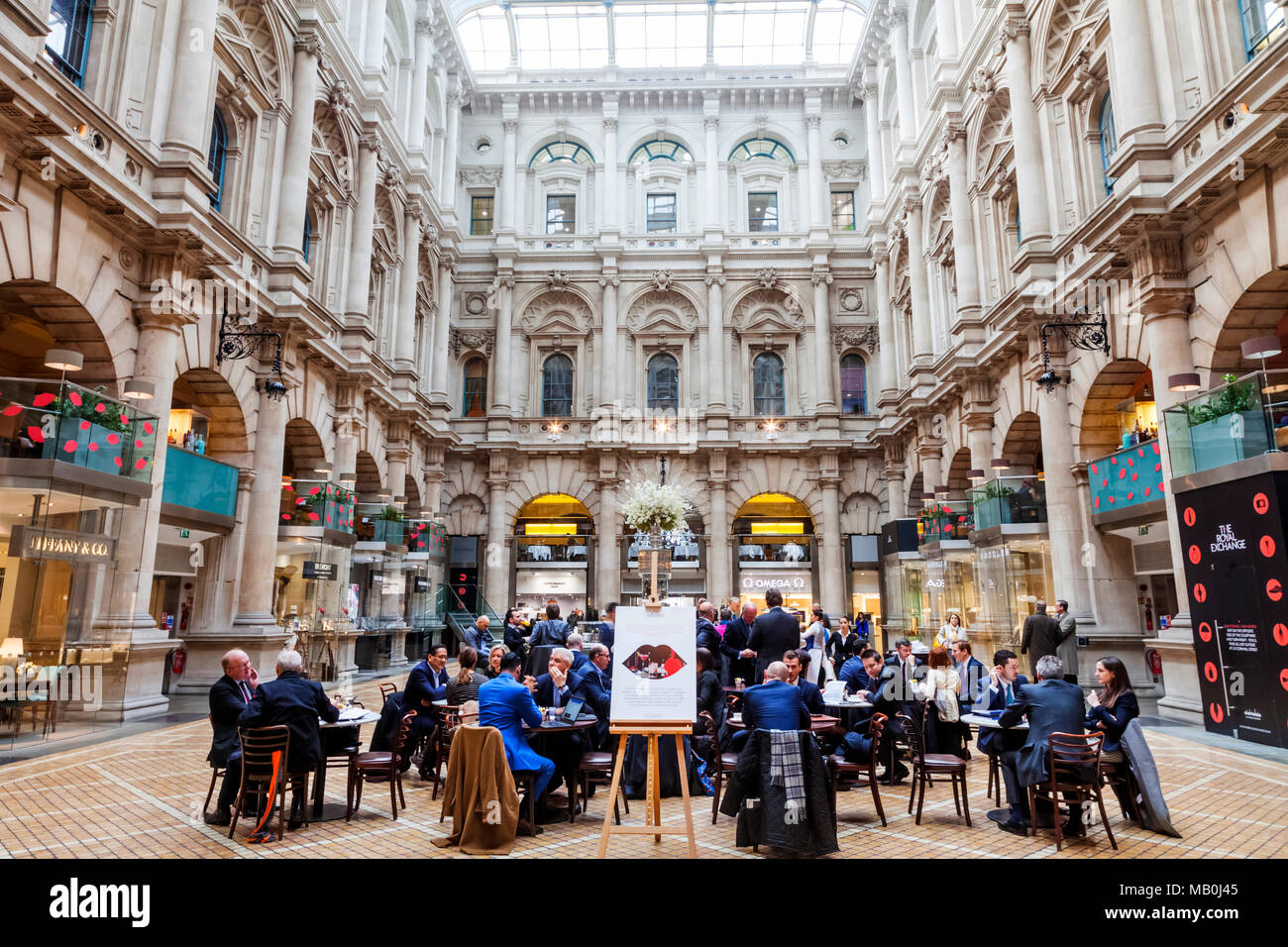 Royal exchange interior hi-res stock photography and images - Alamy