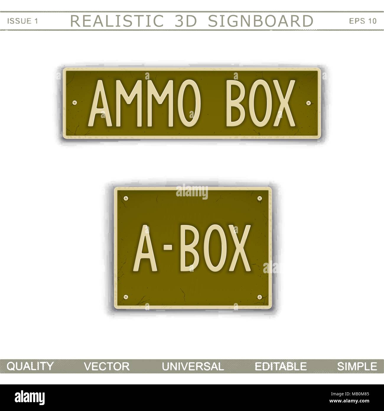Ammunition Box Vector