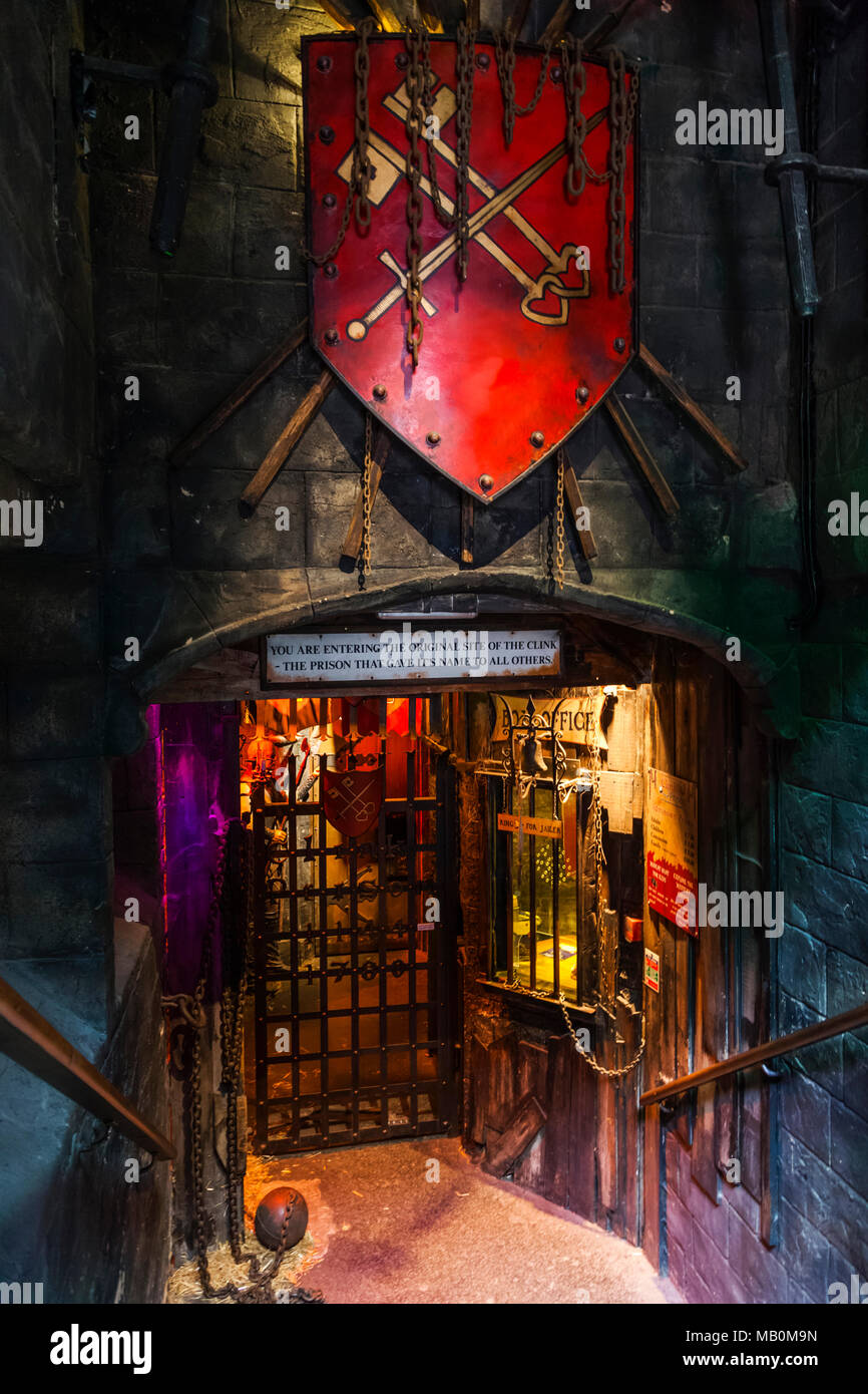 Clink prison museum hi-res stock photography and images - Alamy