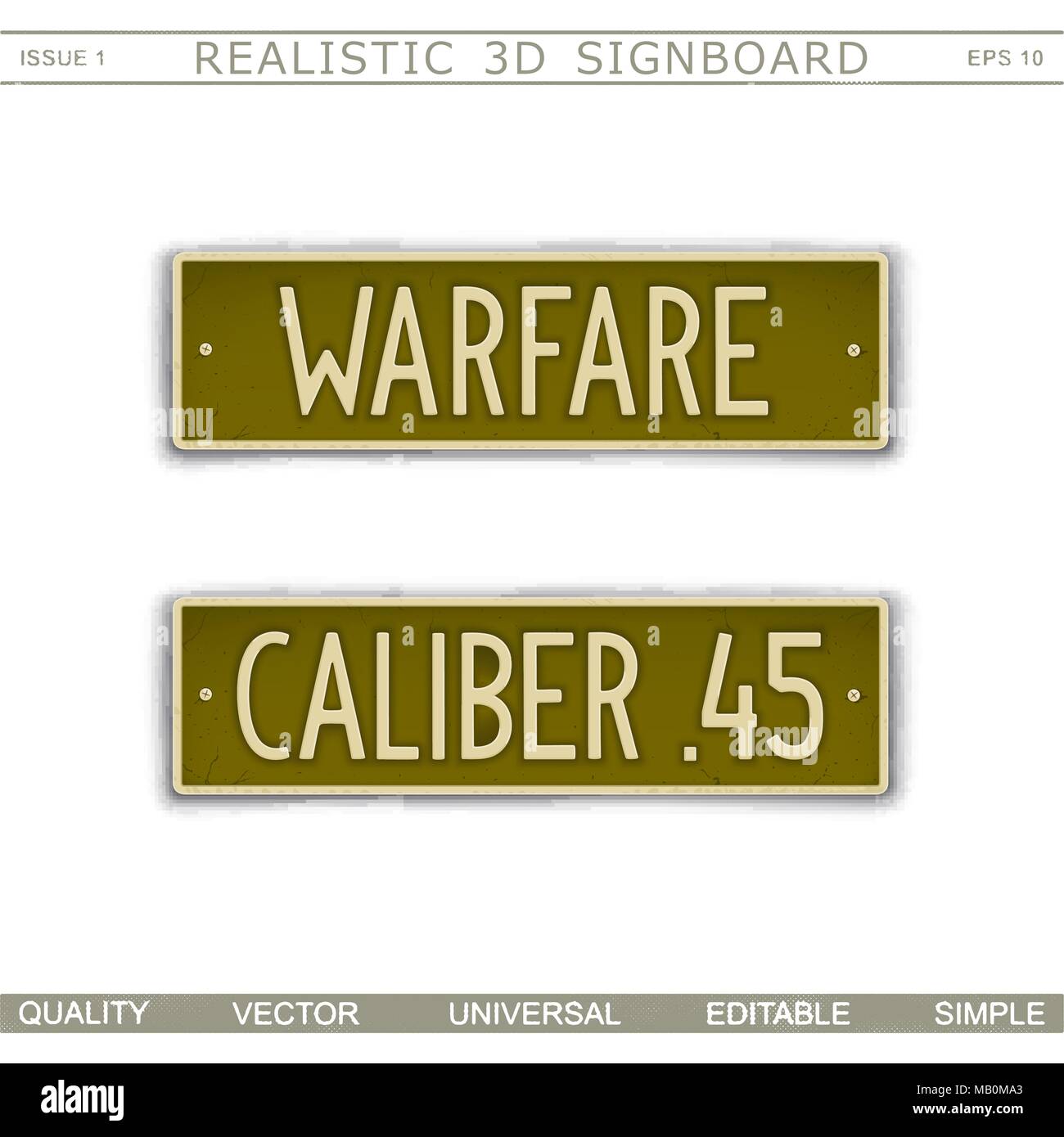 Army signpost Cut Out Stock Images & Pictures - Alamy