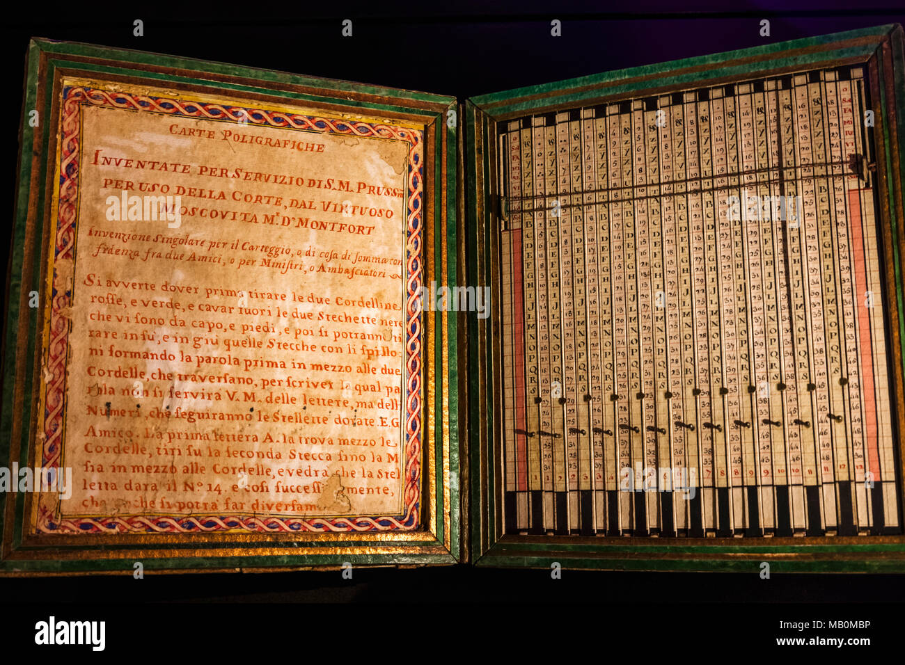 England, London, South Kensington, Science Museum, Encryption Device ...