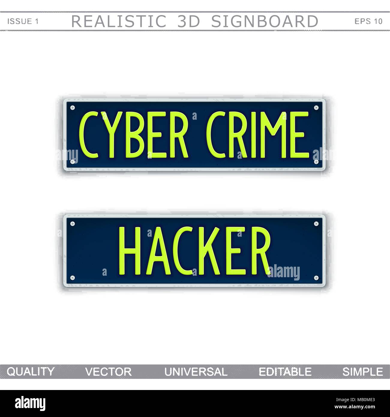 Cyber attack and headline Stock Vector Images - Alamy