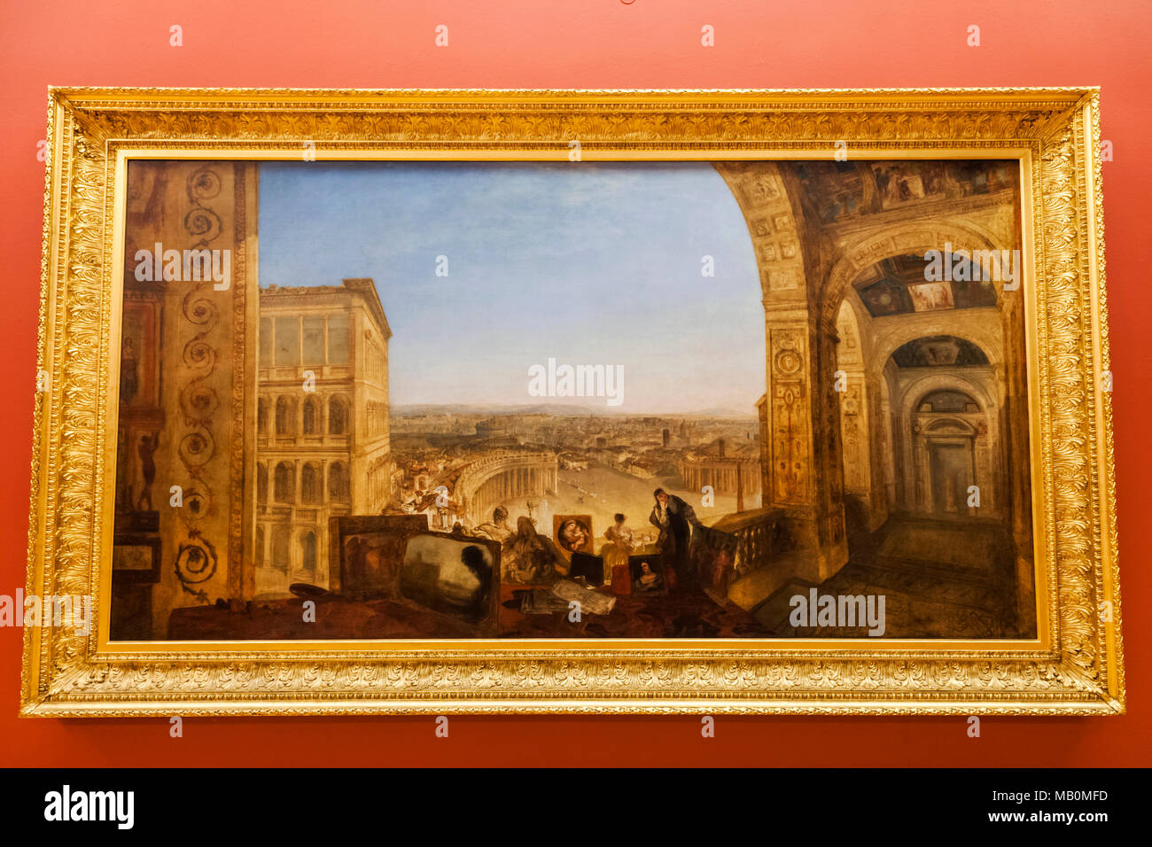 Turner painting vatican hi-res stock photography and images - Alamy