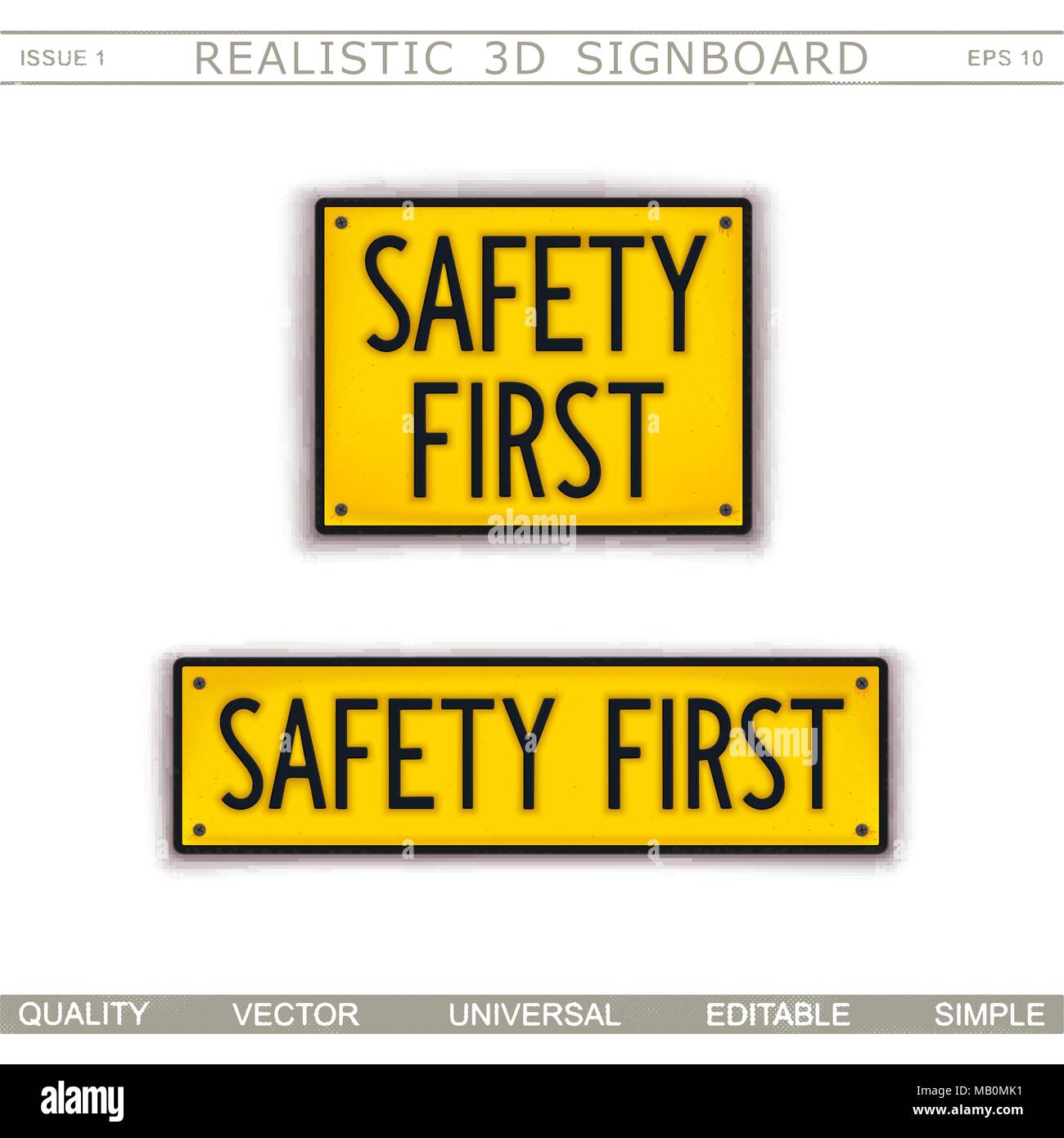 Safety First Signs Printable