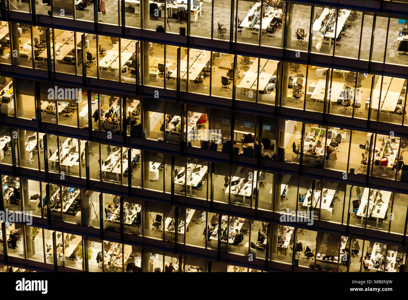 England, London, Southwark, Bankside, The Blue Fin Building Stock Photo ...