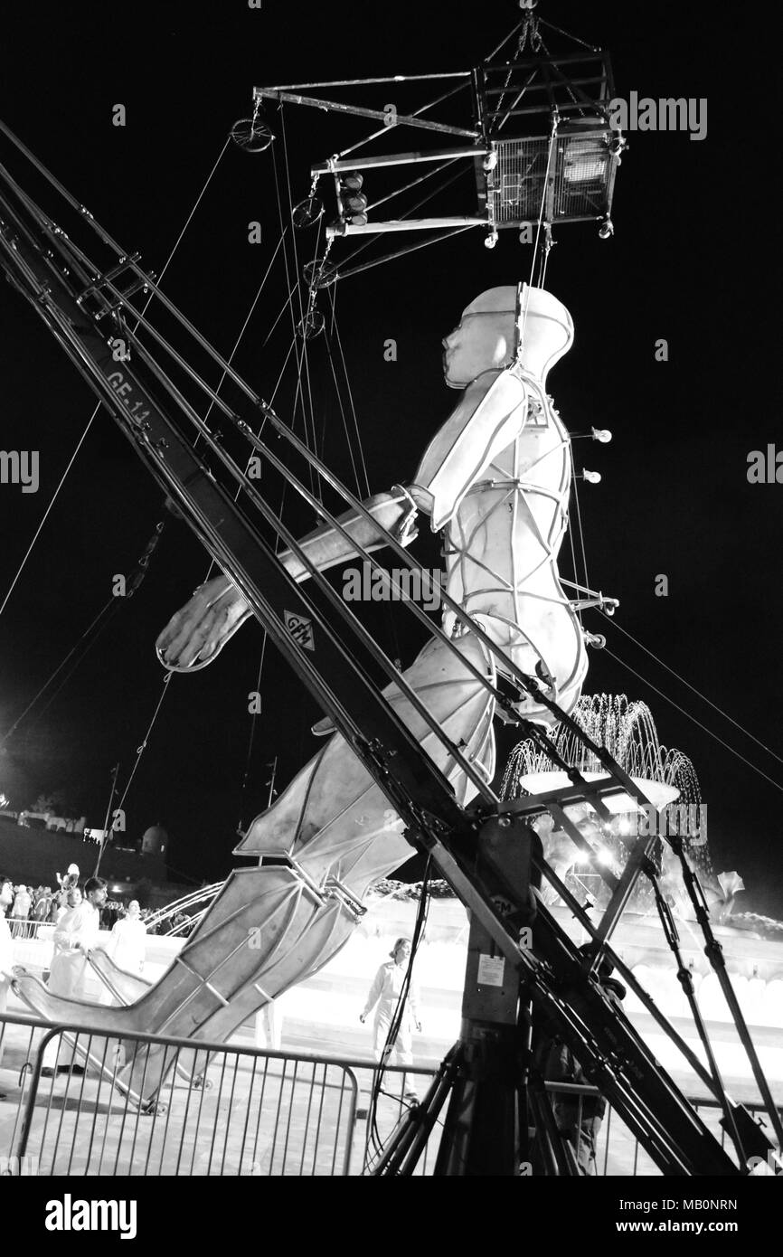 Giant Puppet Figure Stock Photo - Alamy