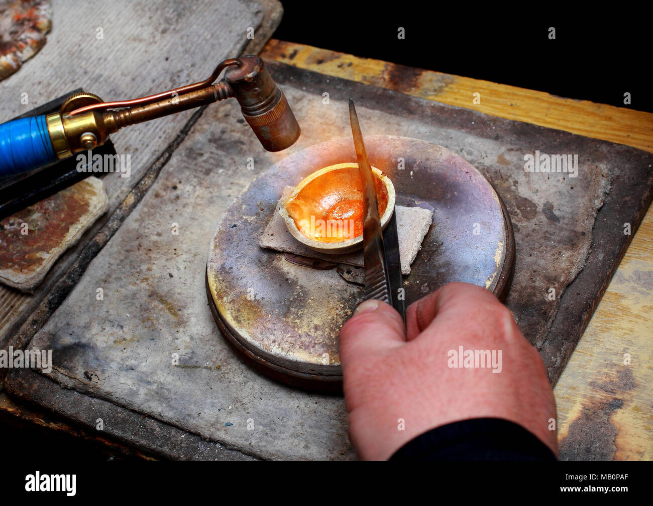 Melting flame hi-res stock photography and images - Alamy