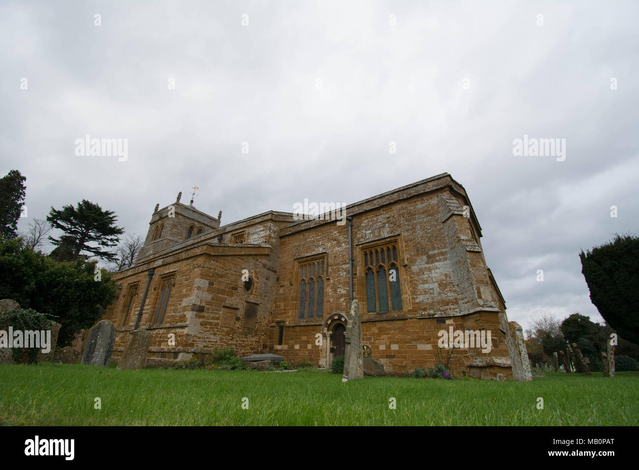 Harpole Church Northamptonshire Stock Photo - Alamy