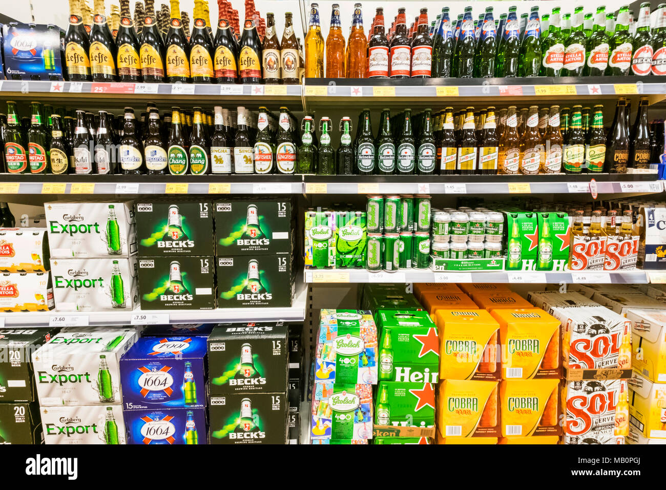 London supermarket hi-res stock photography and images - Alamy