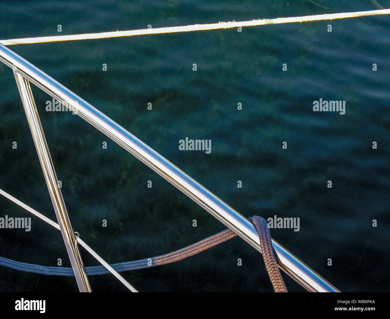 Ship deck railings hi-res stock photography and images - Alamy
