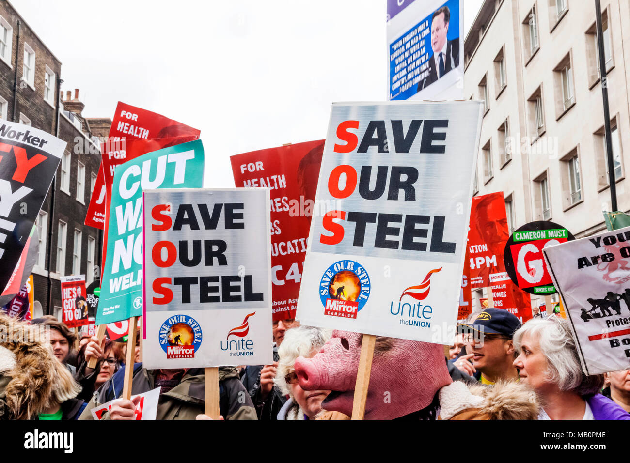 Save our steel hi-res stock photography and images - Alamy