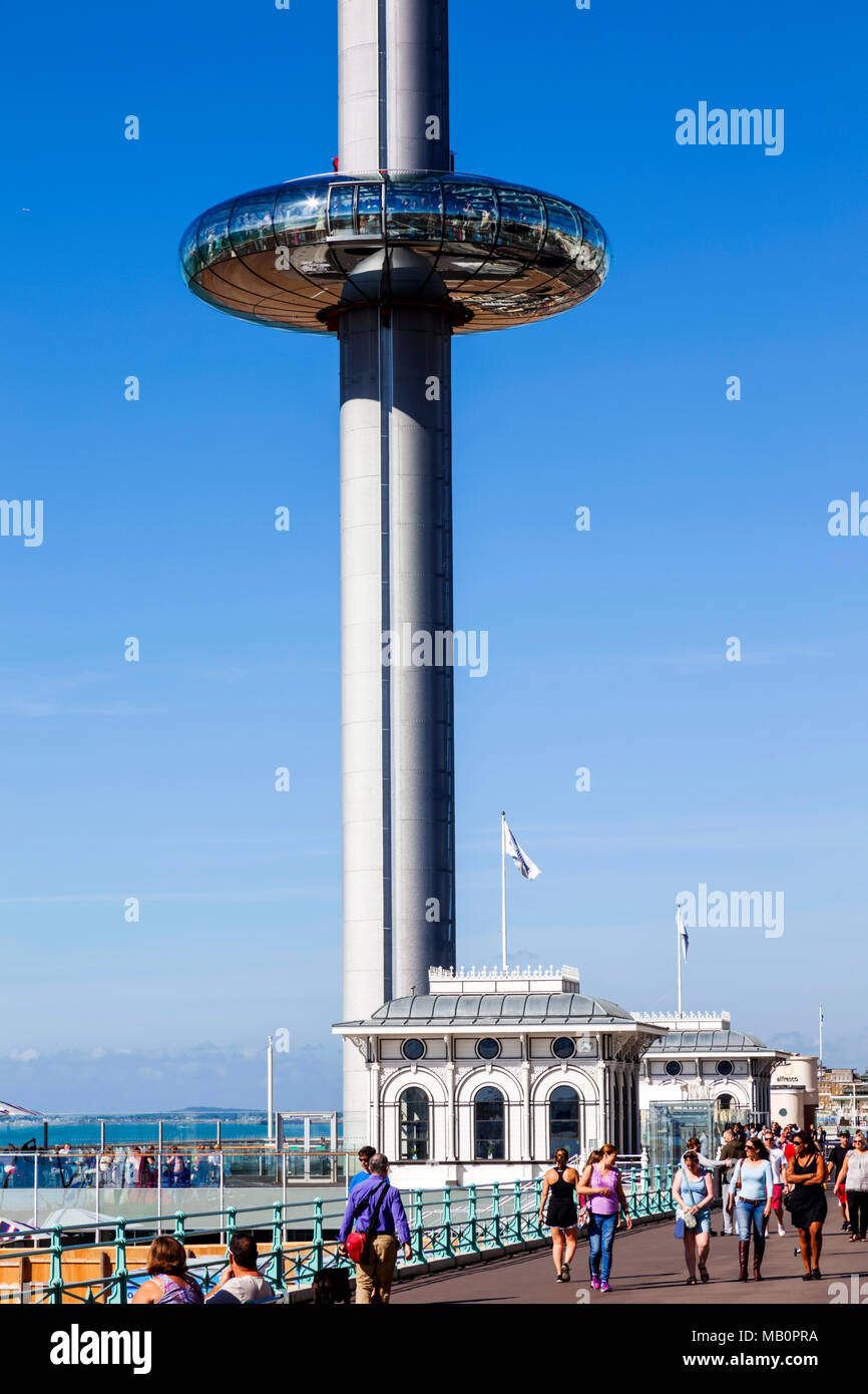 England, East Sussex, Brighton, British Airways i360 Tower Stock Photo ...