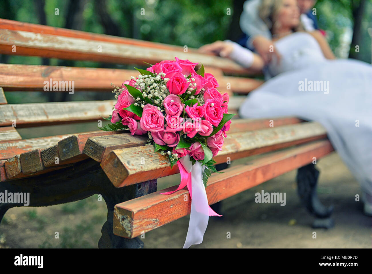 Groom wedding bench hi-res stock photography and images - Alamy