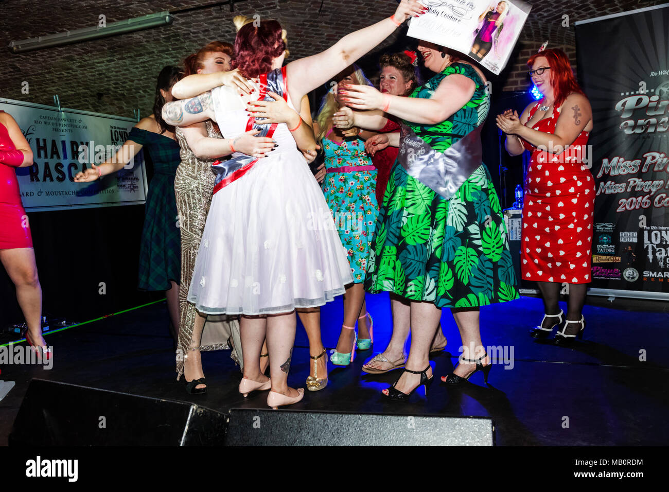 England, London, Miss Pin-up UK and Miss Pin-up International Contest ...