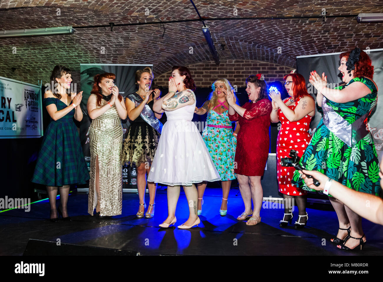 England, London, Miss Pin-up UK and Miss Pin-up International Contest ...