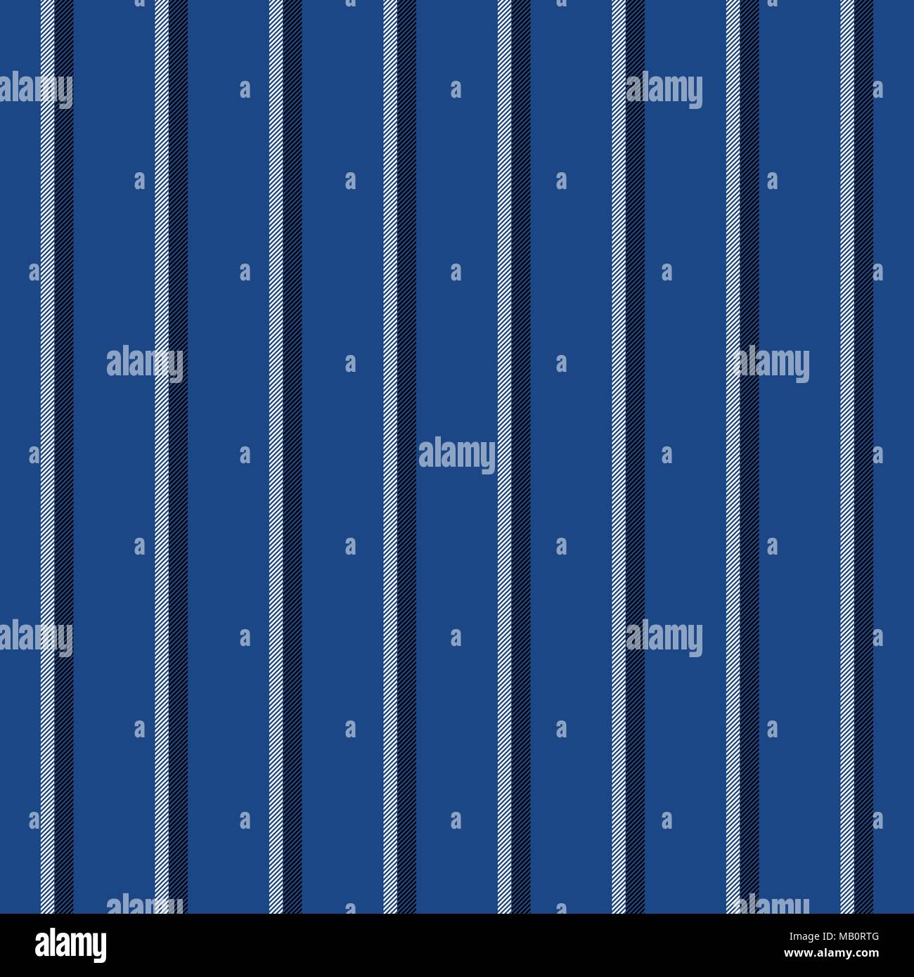 Blue striped background diagonal fabric texture. Vector illustration ...