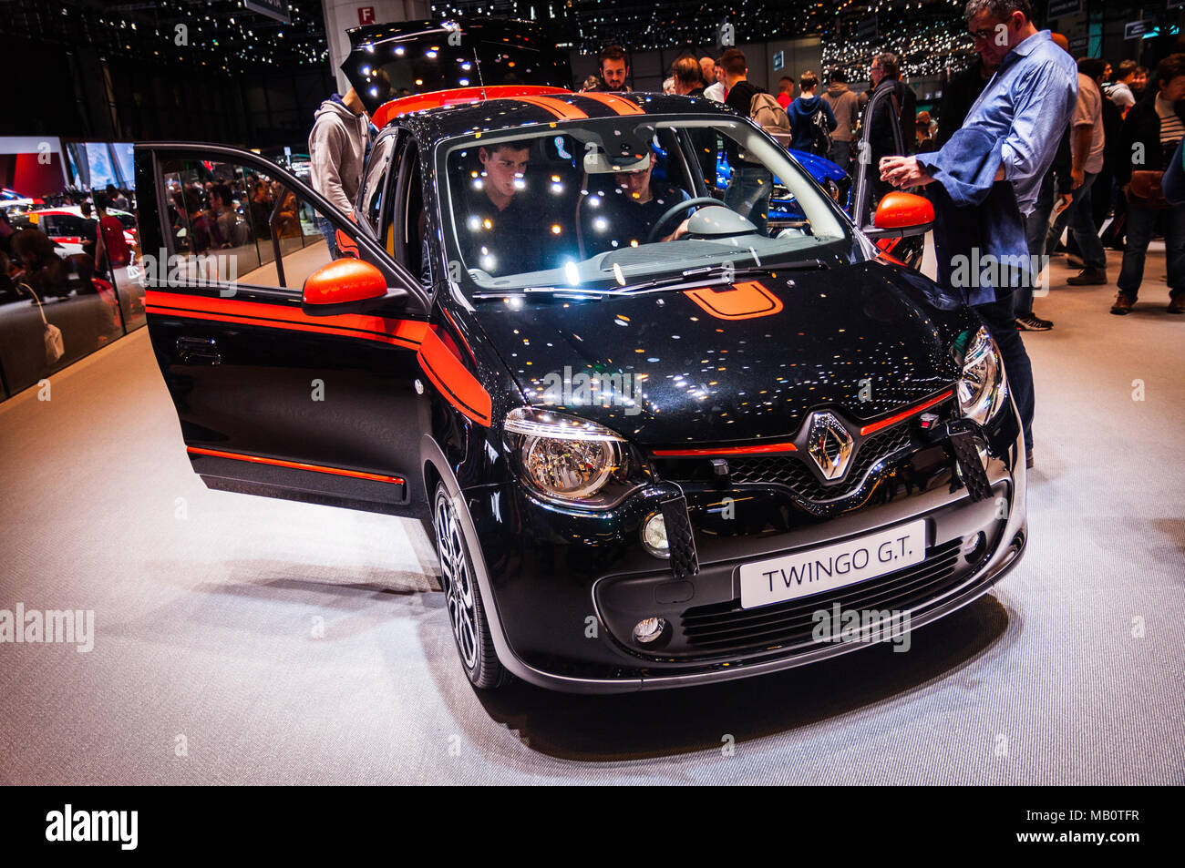 Switzerland, March 2018 - magnificent cars and hypercars on display at ...