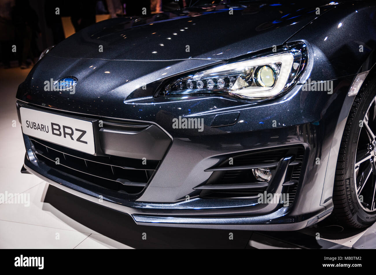 Switzerland, March 2018 - magnificent cars and hypercars on display at ...