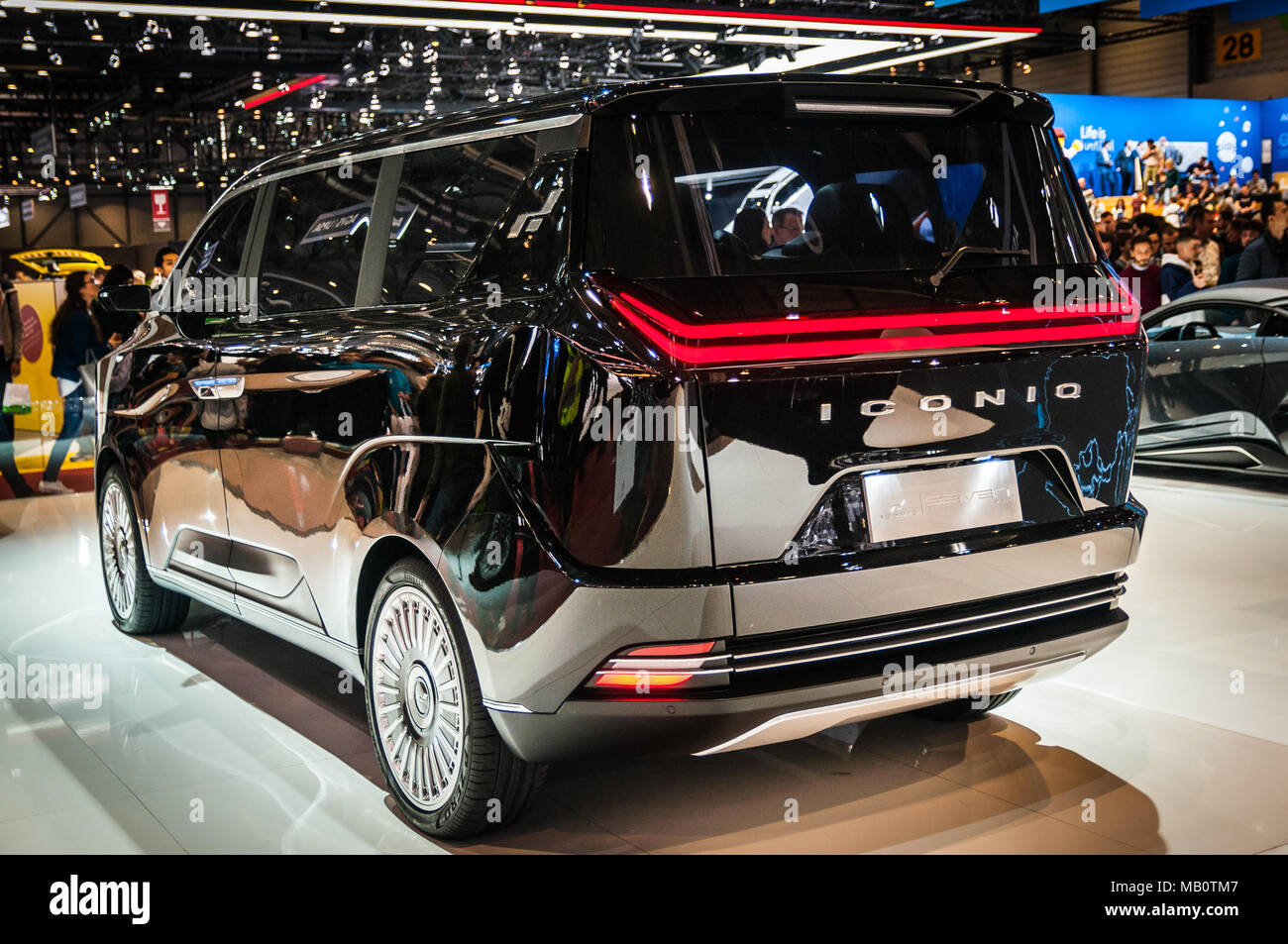 Switzerland, March 2018 - magnificent cars and hypercars on display at ...