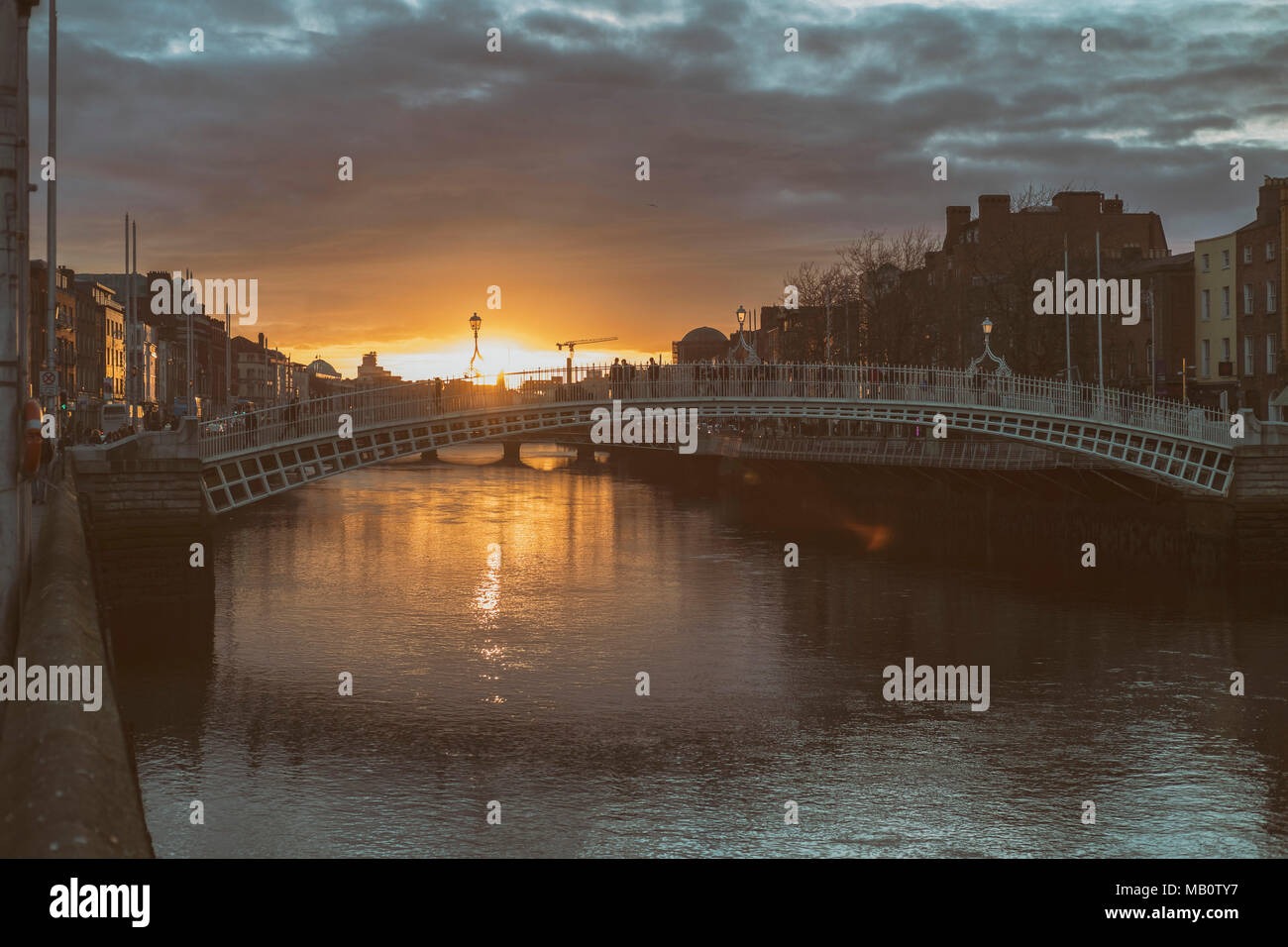 Dublin scenic bridge hi-res stock photography and images - Alamy