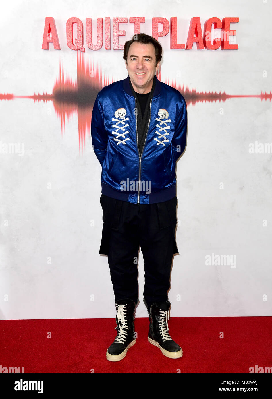 Jonathan Ross attending the A Quiet Place VIP fan screening held at the ...