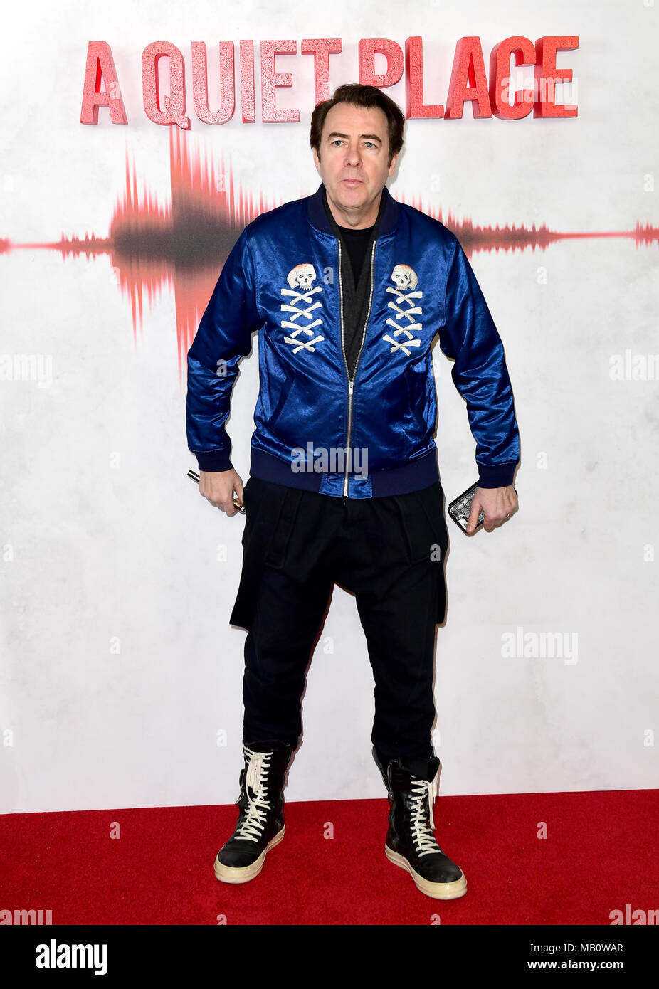 Jonathan Ross attending the A Quiet Place VIP fan screening held at the ...