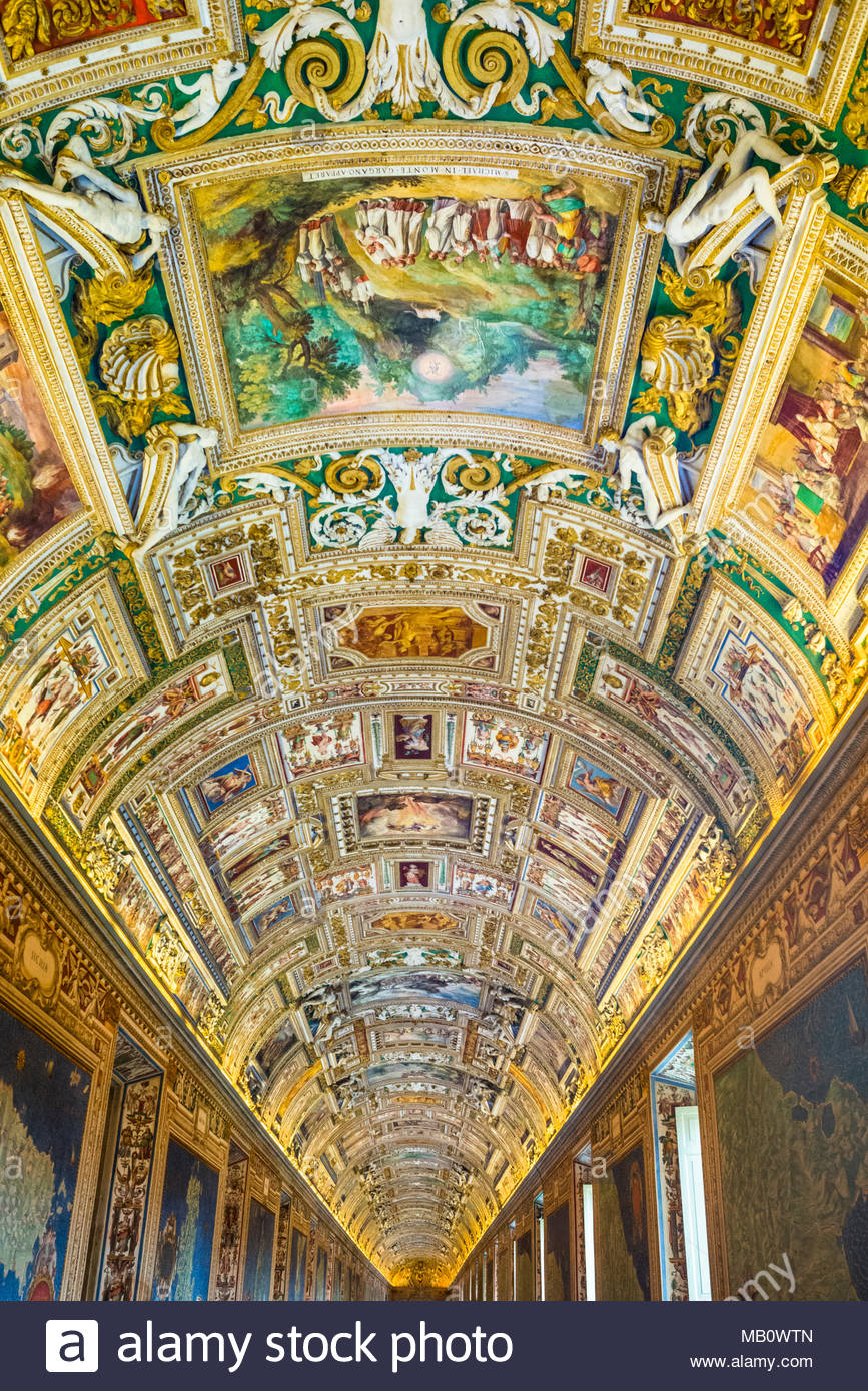 Vatican Gallery Of Maps High Resolution Stock Photography and Images ...